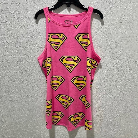 DC Comics | Shirts & Tops | Dc Superhero Girls Lollipop Pinkyellow ...